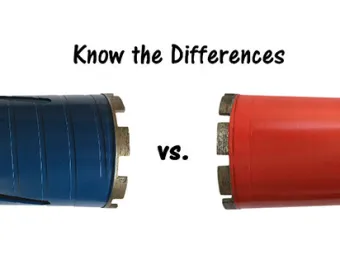 How to choose Dry Core Drilling and Wet Core Drilling