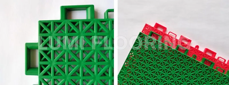 Double Asterisk Plastic Interlocking Mats