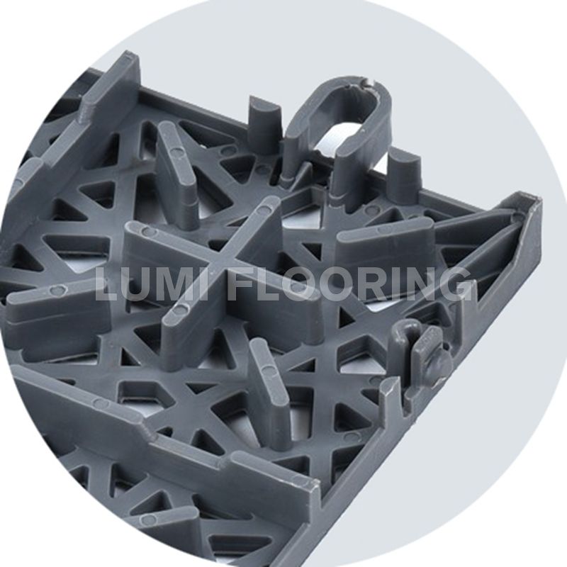 Sports Flooring Plastic PP Athletic Surface Tiles