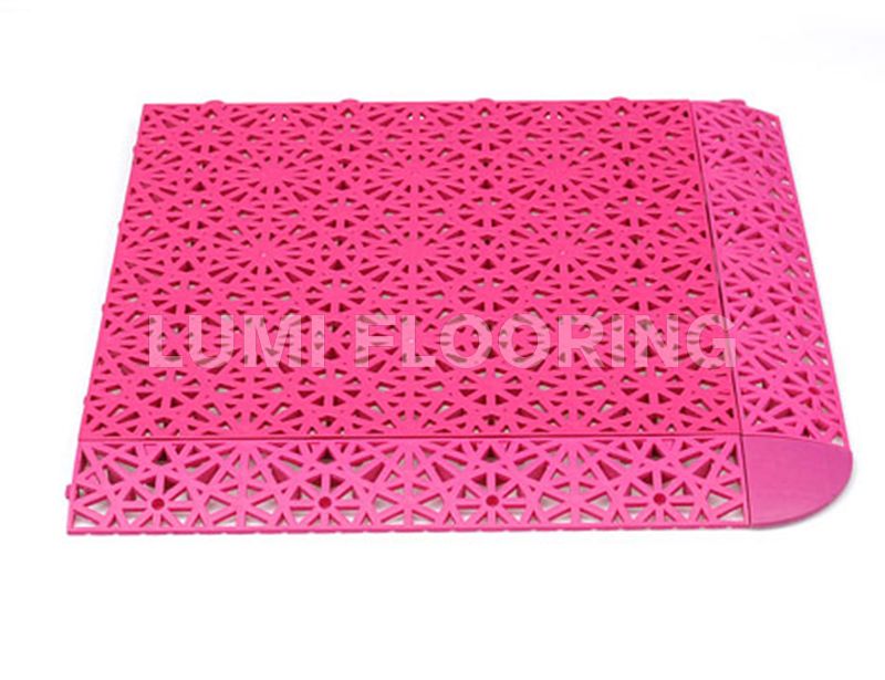 Matte Plastic PP Interlocking Modular Tiles