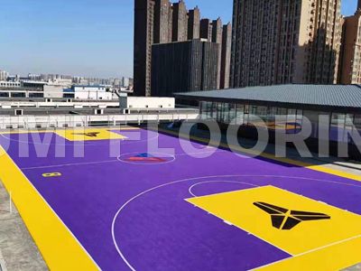 Modular Interlocking Sports Surface