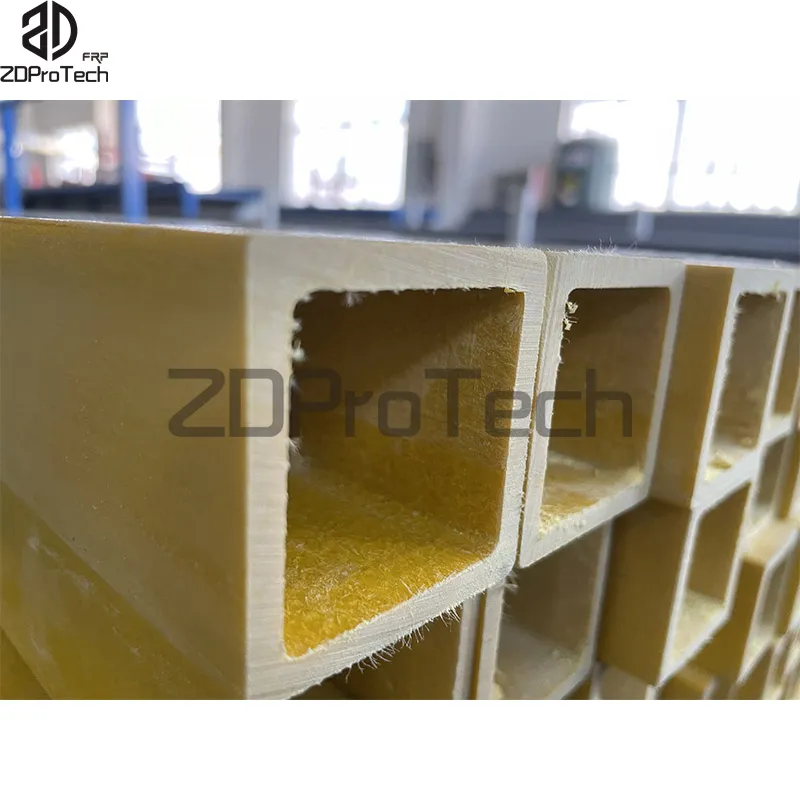Fiberglass Pipe, Fiberglass Square Tube, FRP Square Tube