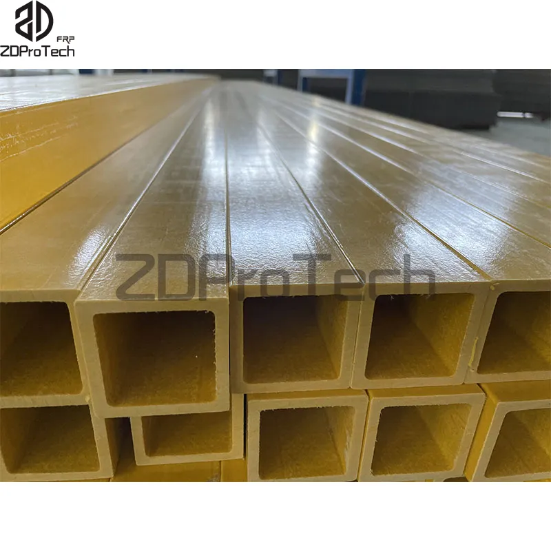 Square Tube, GRP Square Tube, FRP Square Tube
