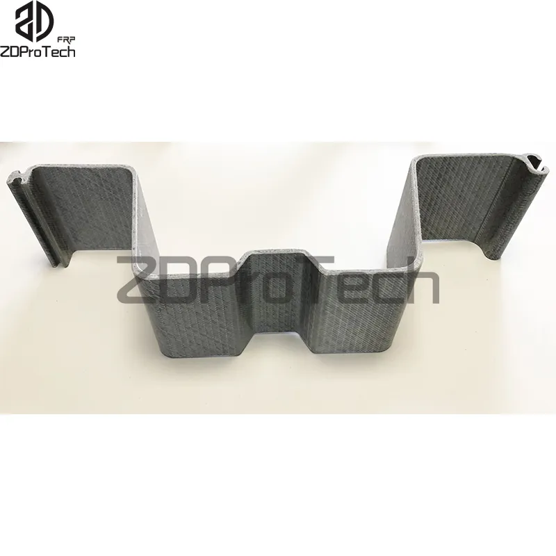 Fiberglass sheet pile, FRP sheet piling, FRP sheet piles