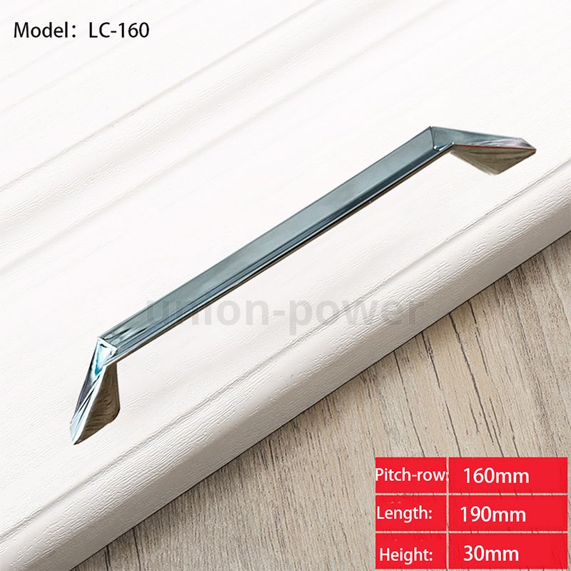 Customized New Modern Chrome Wardrobe Cupboard Handle Pulls