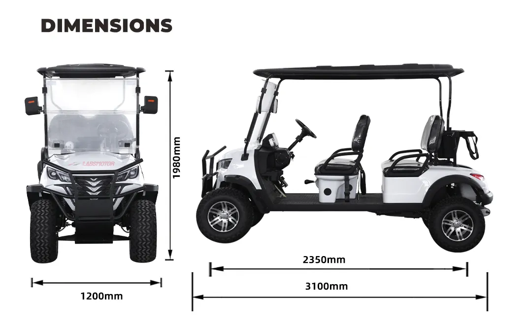 4 seater golf cart,four seater golf cart