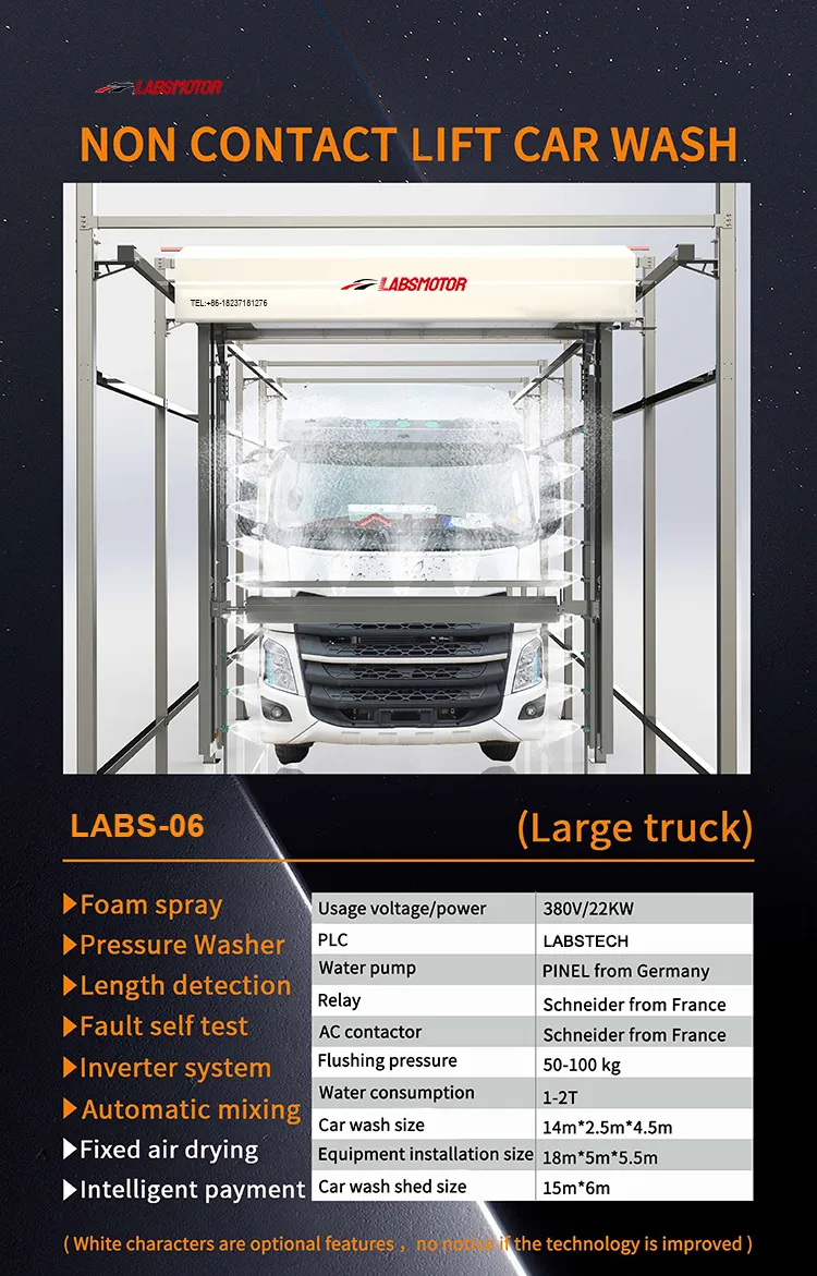 Fully Automatic Truck Bus Washing Machine