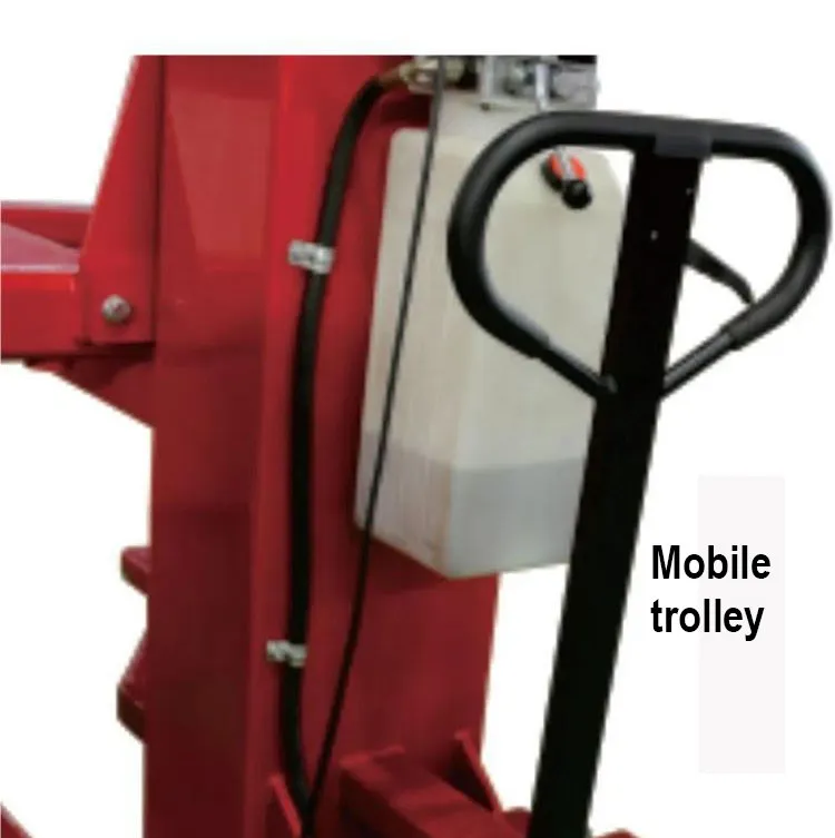 single post car lift,one post car lift,single post portable car lift