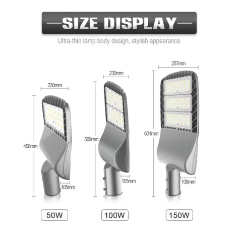 LED 220V street lights - Available in 50W-200W