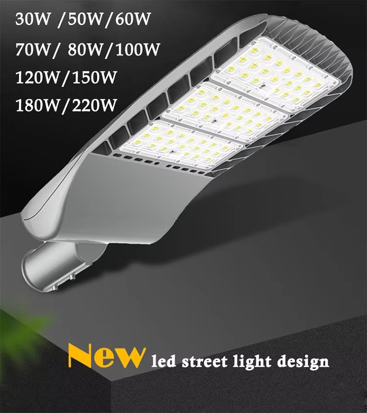 LED 220V street lights - Available in 50W-200W