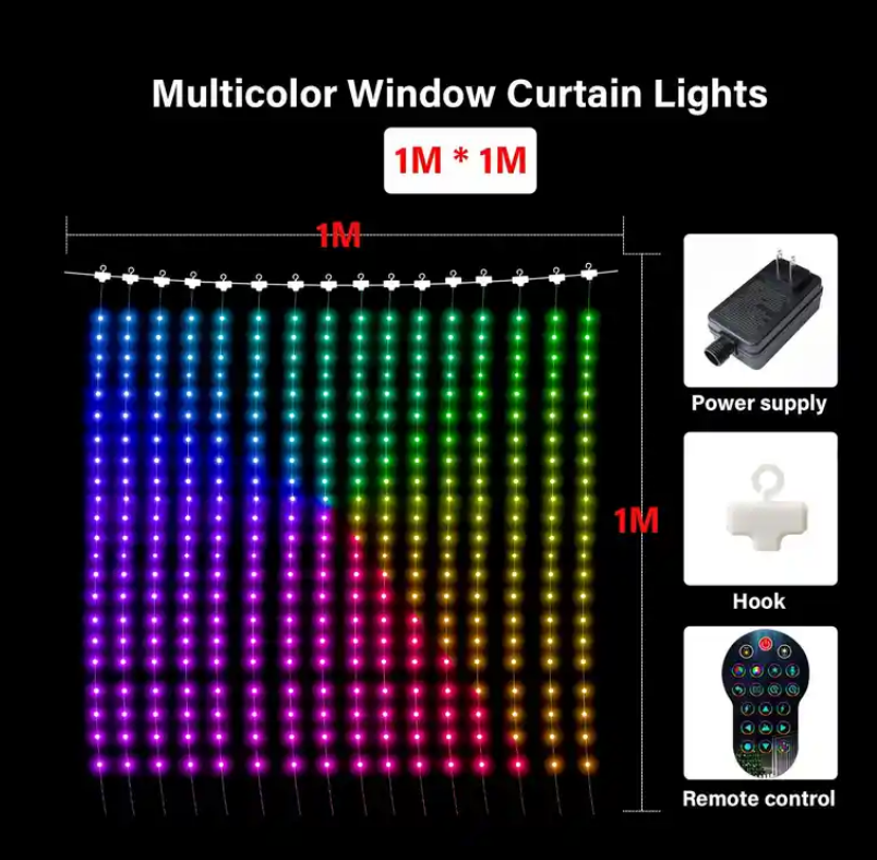 LED curtain light with APP Controller