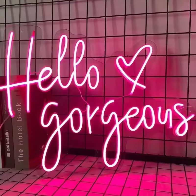 Custom led light neon sign