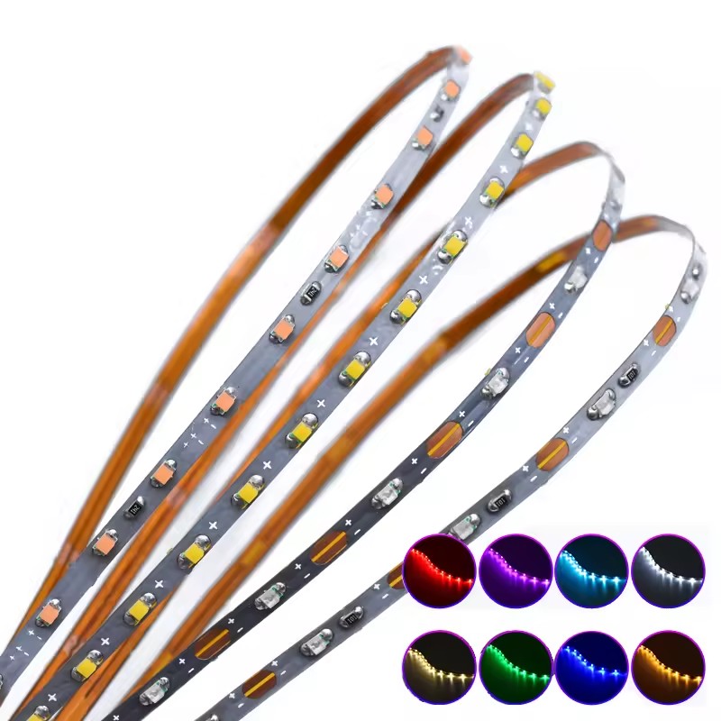 5v 12v Ultra Thin 2.5mm led strip lights