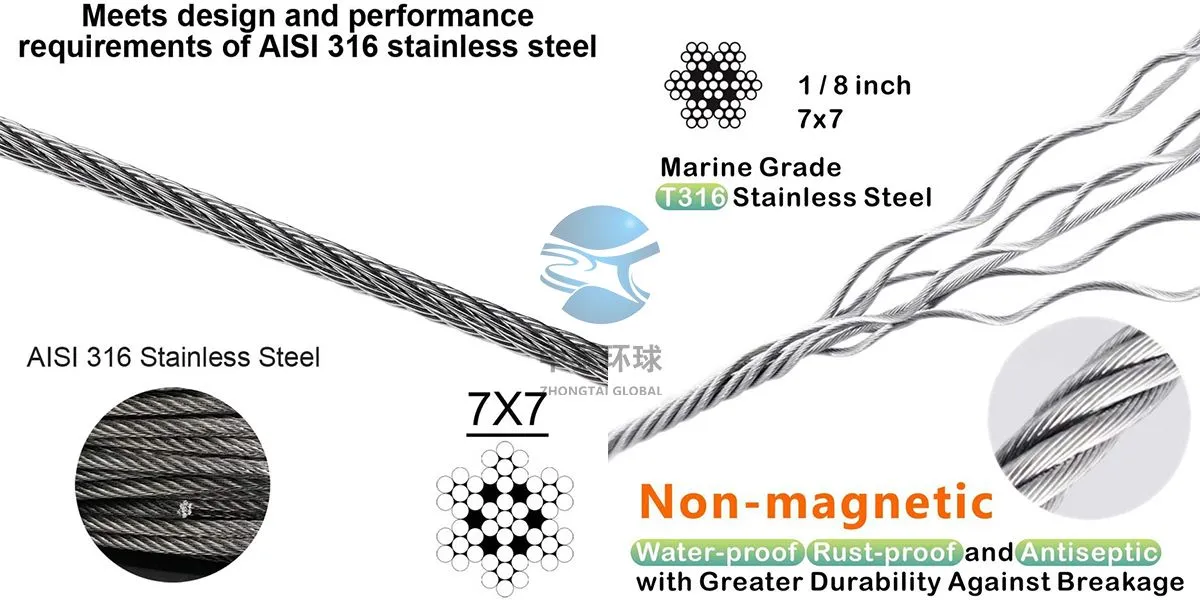 7X7 Stainless Steel Wire Rope