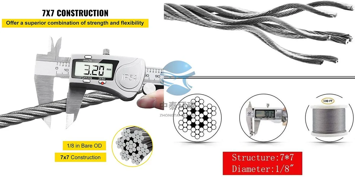 7X7 Stainless Steel Wire Rope