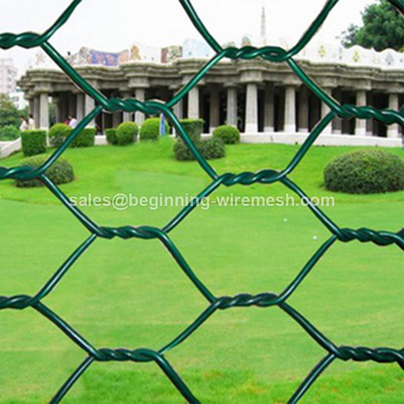 PVC Coated Hexagonal Wire Mesh