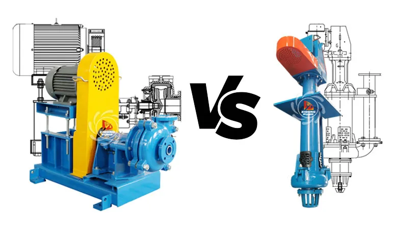 The difference between vertical and horizontal slurry pumps The difference between vertical and horizontal slurry pumps