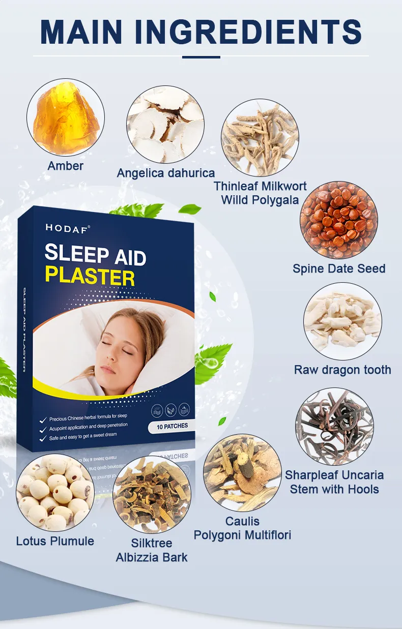 High Quality HODAF Improve Sleep Aid Plaster