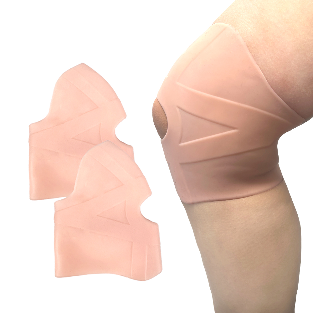 High elastic Silicone Gel Knee Brace