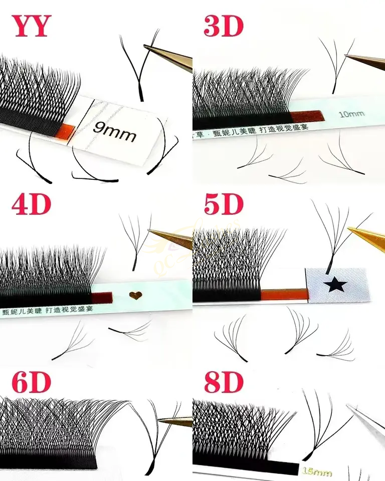 4D W lashes Four-leaf clover eyelashes
