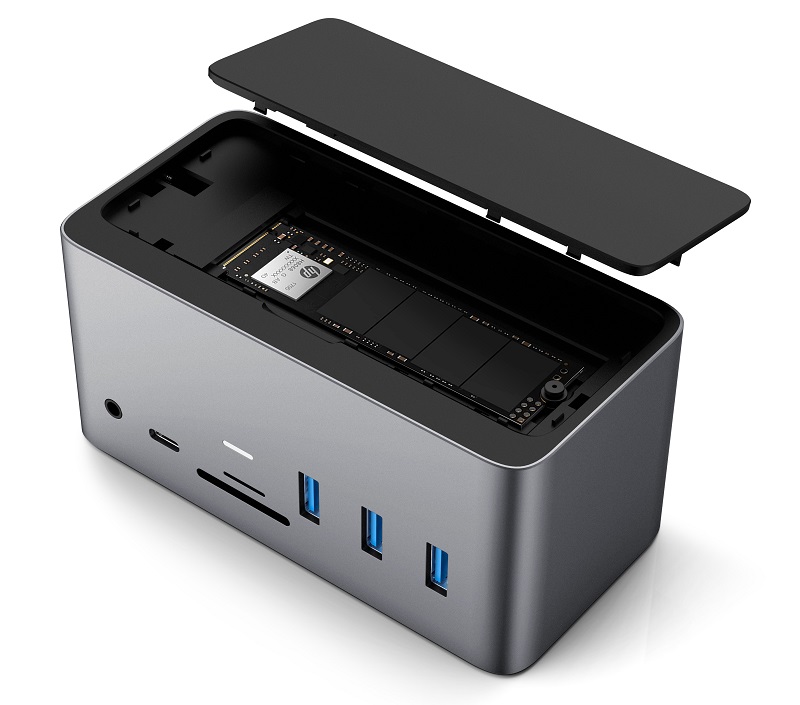 3*HDMI+VGA Docking Station With SSD