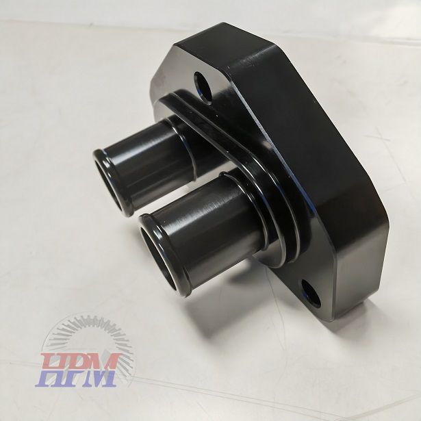Precision Aluminum Coolant Manifold w/Floating Tube CNC Milling