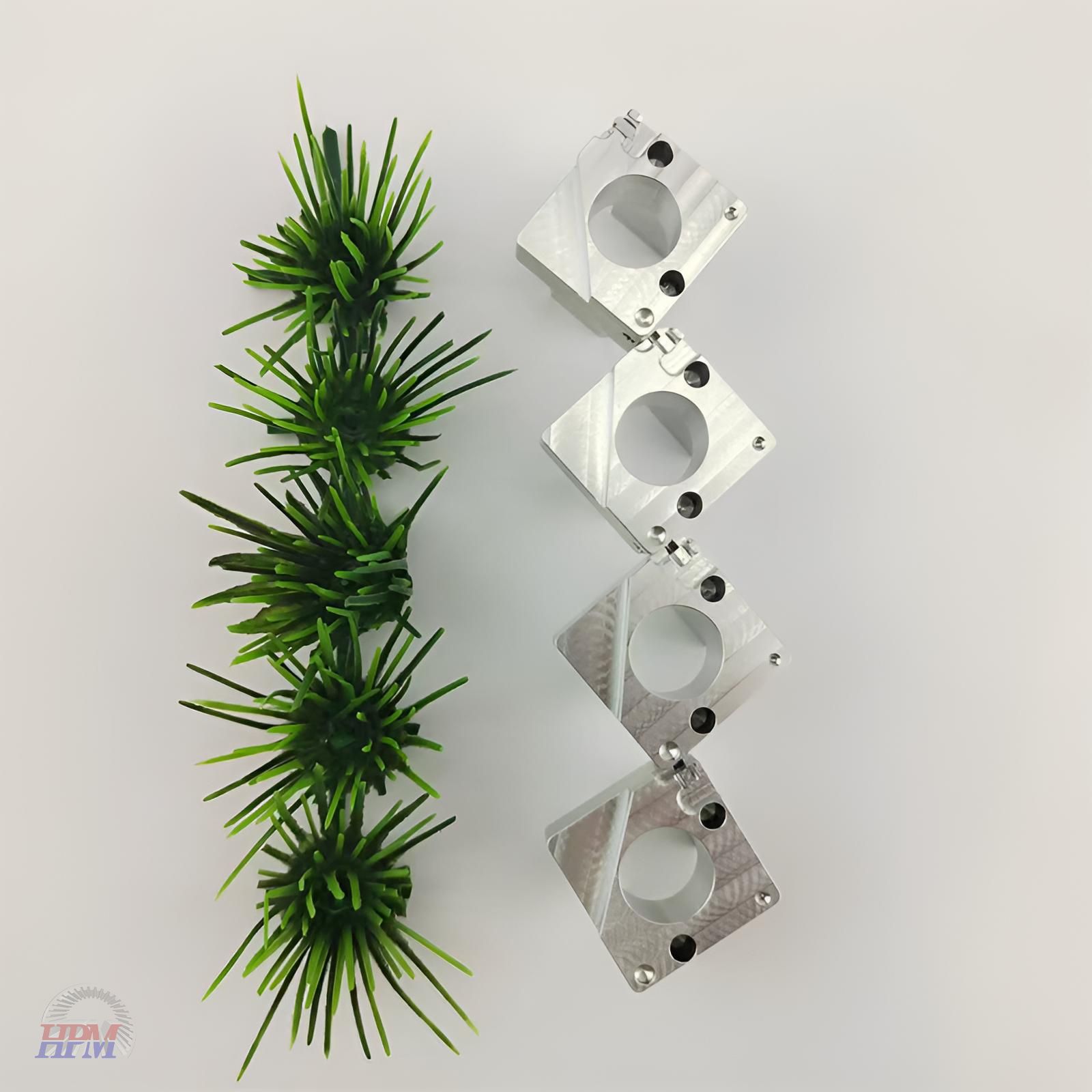 Natural Finish Aluminum Bases | Untreated Structural Mounting Hardware