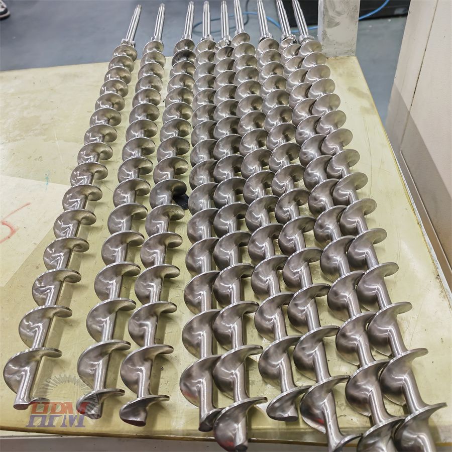 Stainless Steel Feed Screw Augers Industrial Conveying Solutions