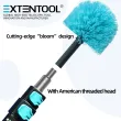 Multipurpose Cobweb Brush with Extension Pole for High Ceiling Cleaning