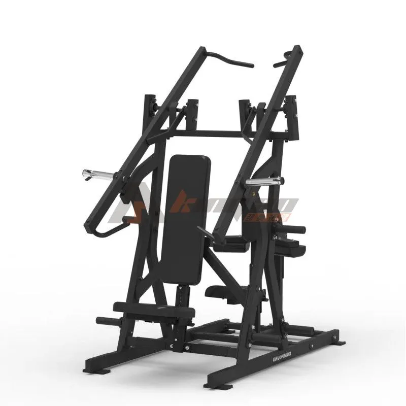 Heavy-duty plate-loaded ISO-Chest Press/high row really 3mm tube,strong ...