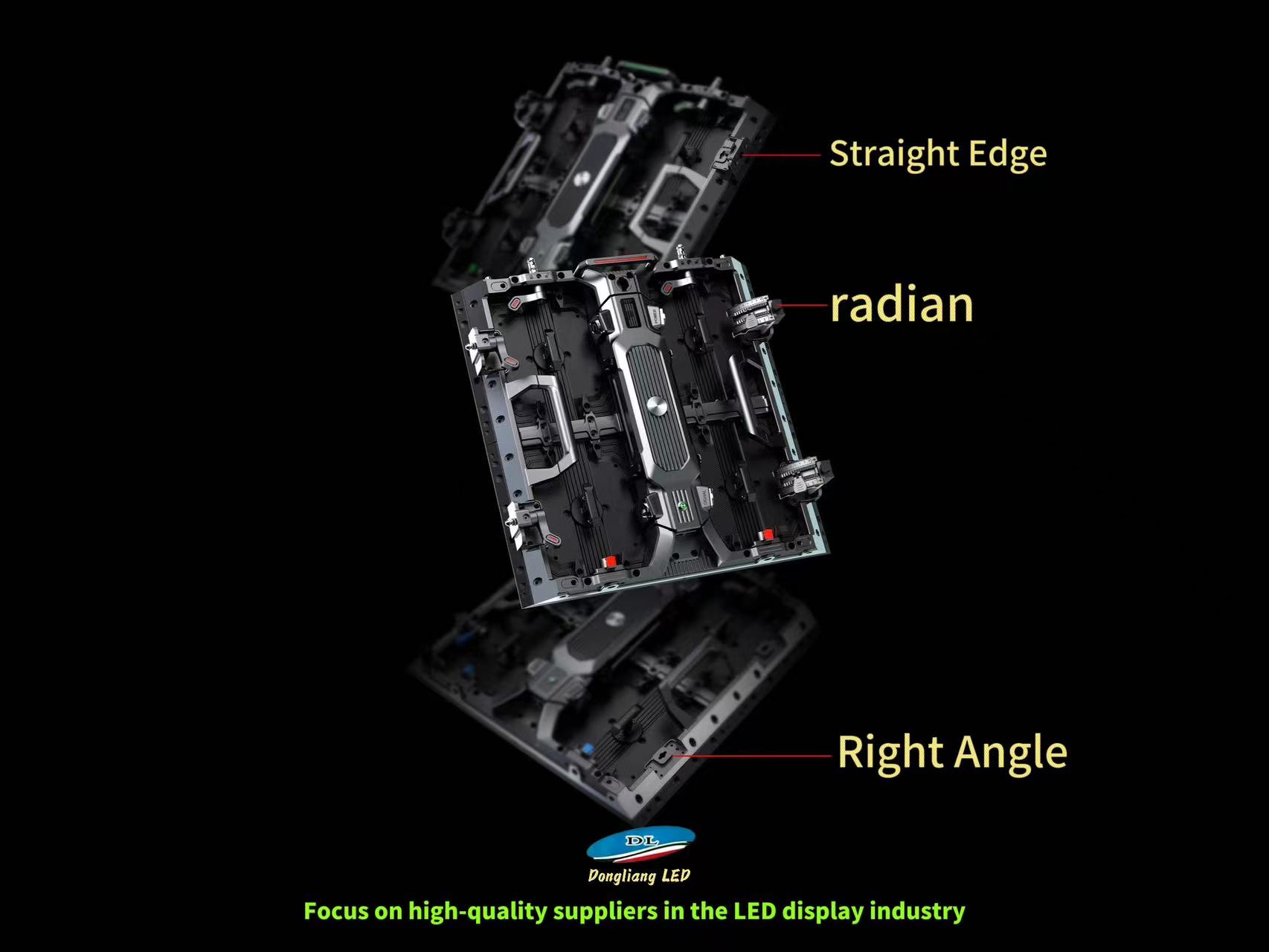 DongliangLED HUB board Curved curvature LED screen