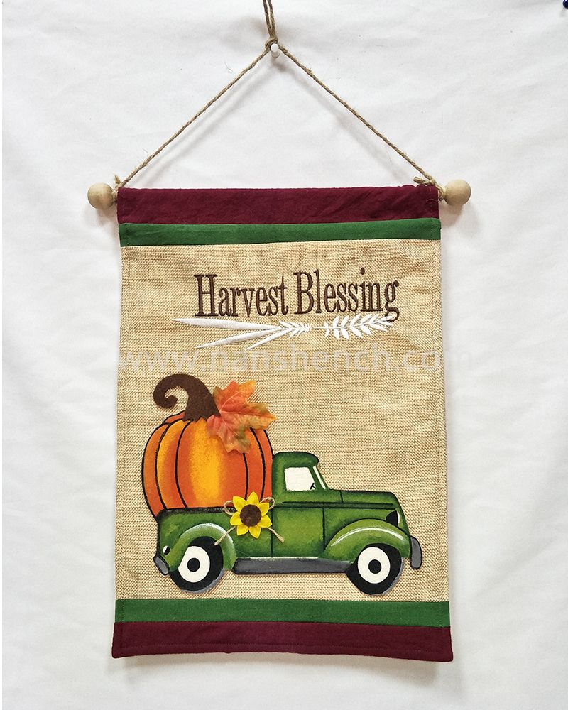 Thanksgiving wall hanging, Thanksgiving flags, Thanksgiving banner