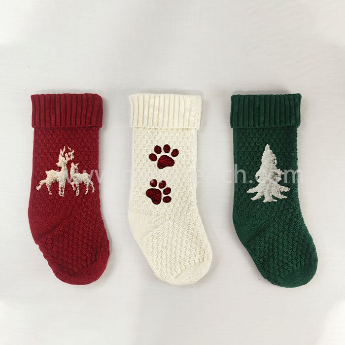 Get Festive with Christmas Knit Stocking | Custom Design