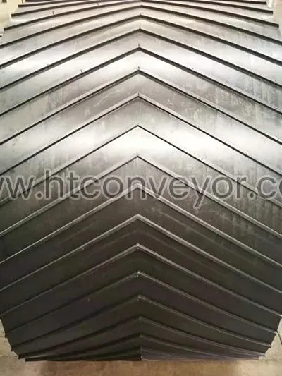 Chevron Rubber Conveyor Belt