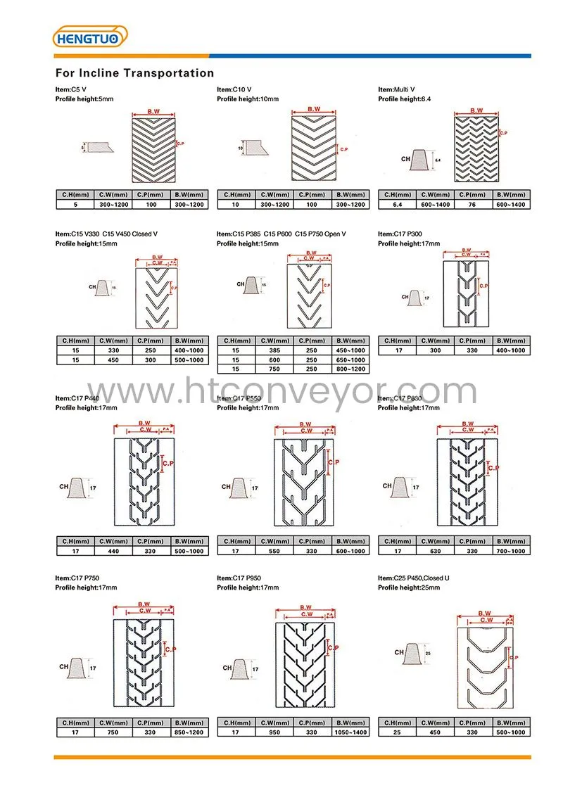Pattern Conveyor Belt