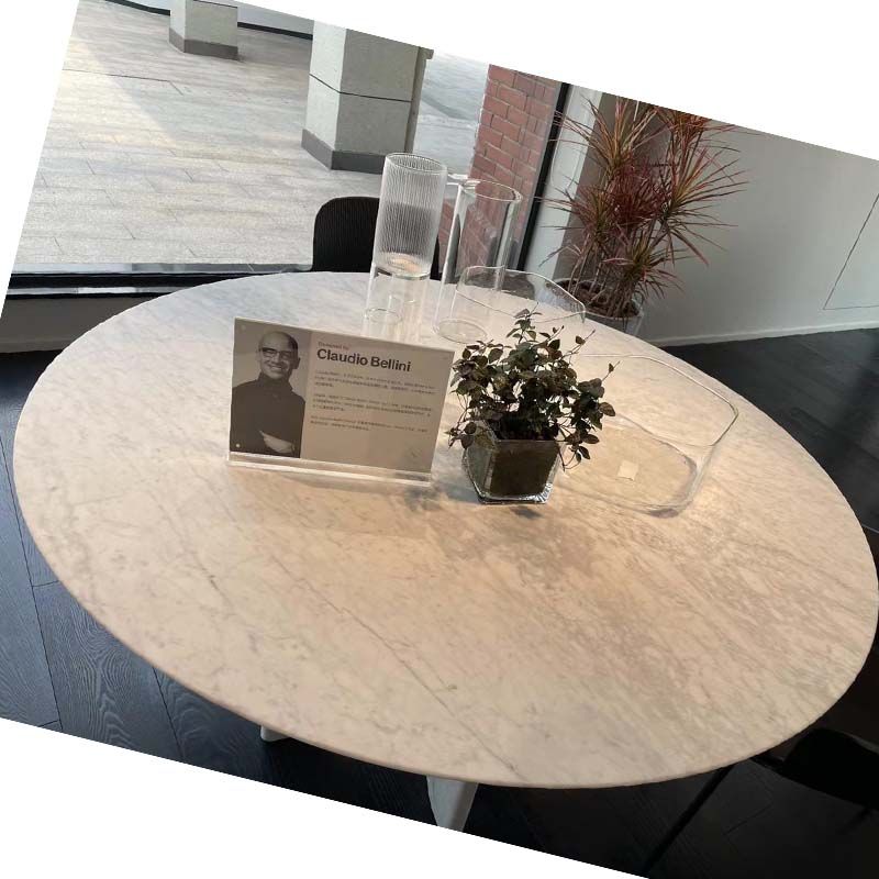 marble carrara dining table custom made per design for projects
