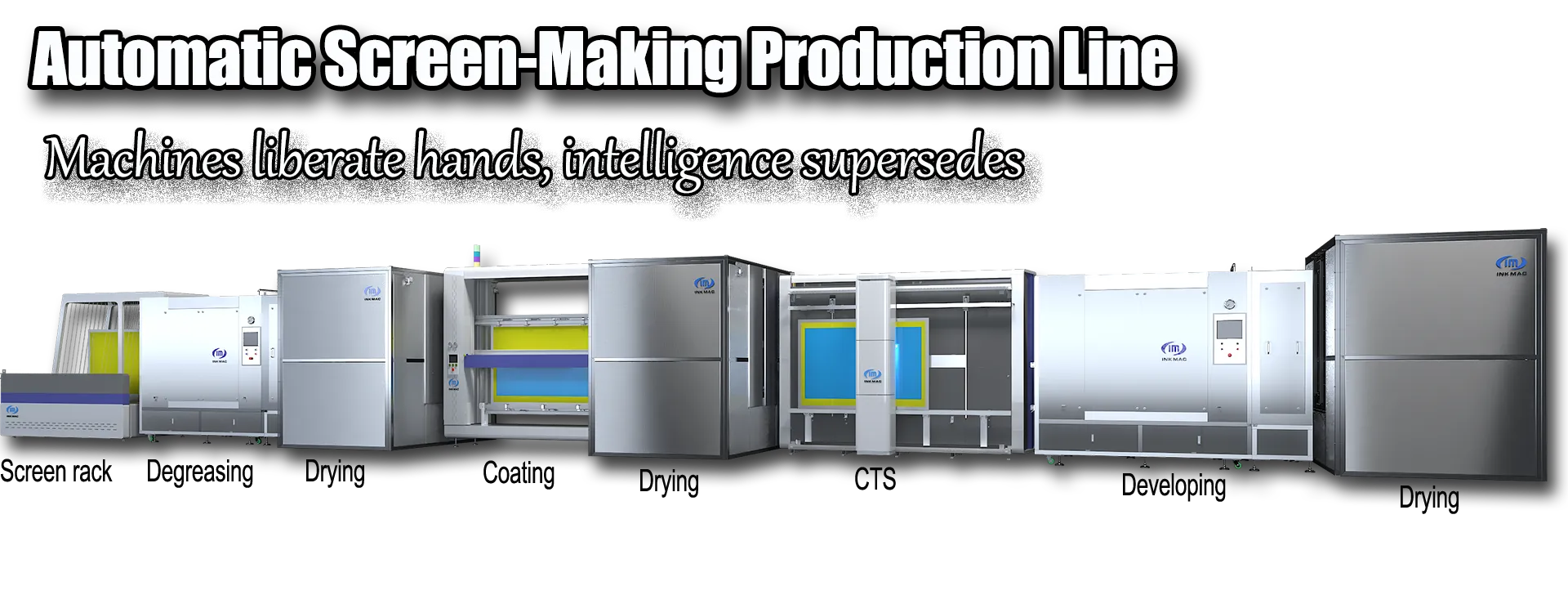 Smart Automatic Screen-Making Production Line Provider.