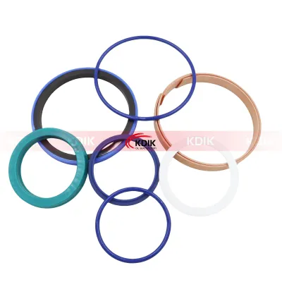 Ремкомплект гидравлического цилиндра экскаватора Комплект уплотнений ...