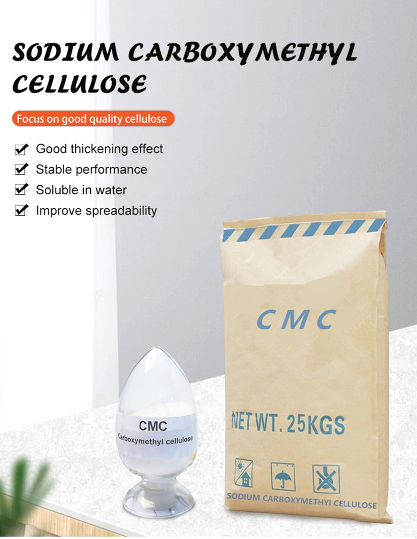 CMC carboxymethyl cellulose sodium for food additives