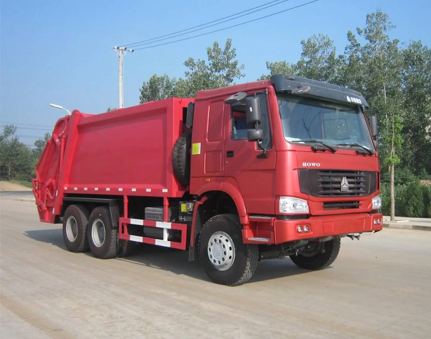 HOWO 20m3 Garbage Compactor Truck