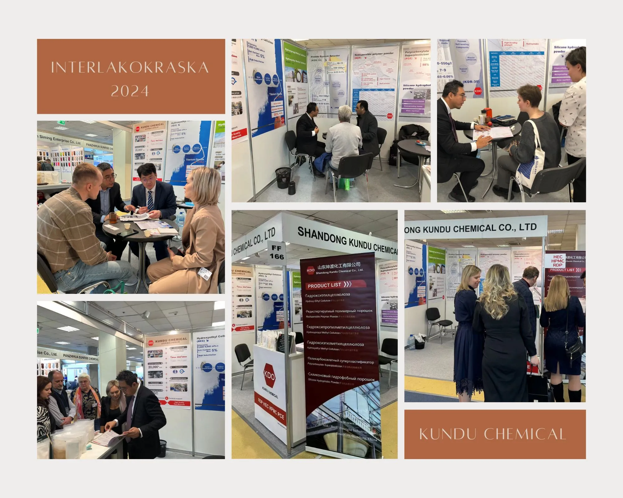 Kundu Chemical-Interlakokraska 2024 in Moscow Russia