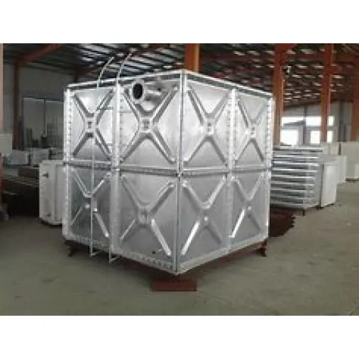 Galvanized steel water tank