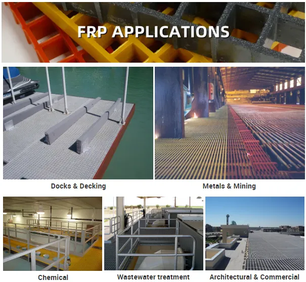 Fiberglass Reinforced Plastic (FRP) Grating