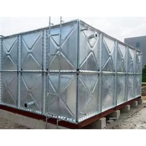 Galvanized steel water tank