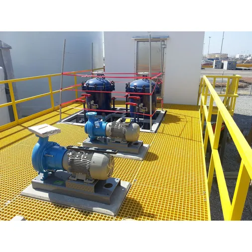 FRP grid mesh deck boards