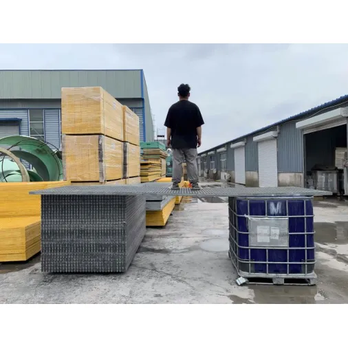 FRP grid mesh deck boards