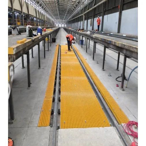 Fiberglass plastic grating