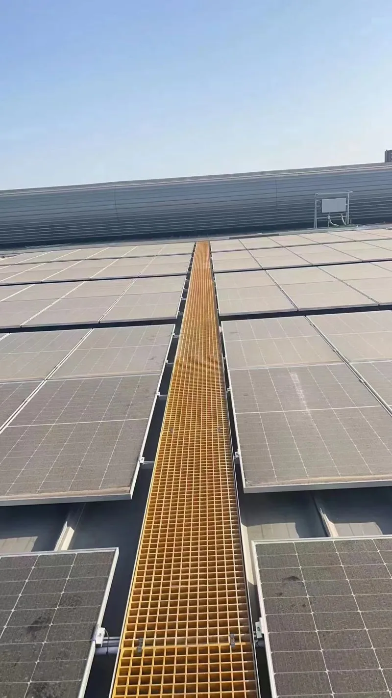 FRP walkway for solar system