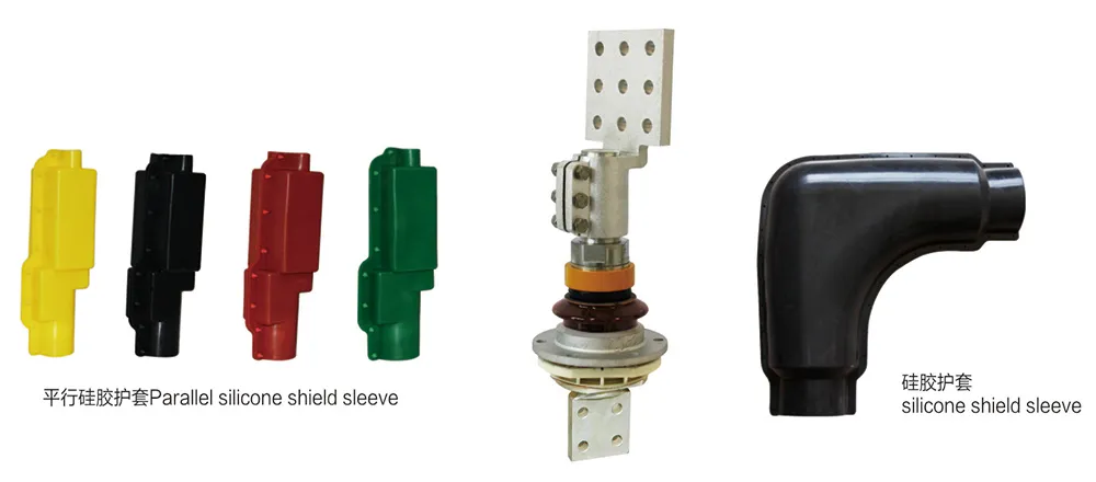 Aluminum flanged porcelain bushing (1kV/1600~7000A T type connected ...