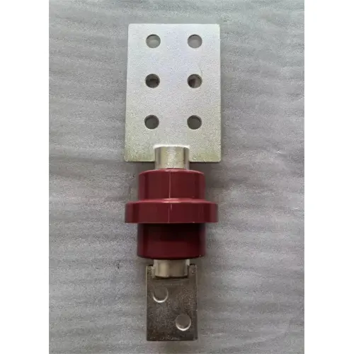 ANSI Grey Red epoxy resin bushing for transformer 6hole 1.2KV